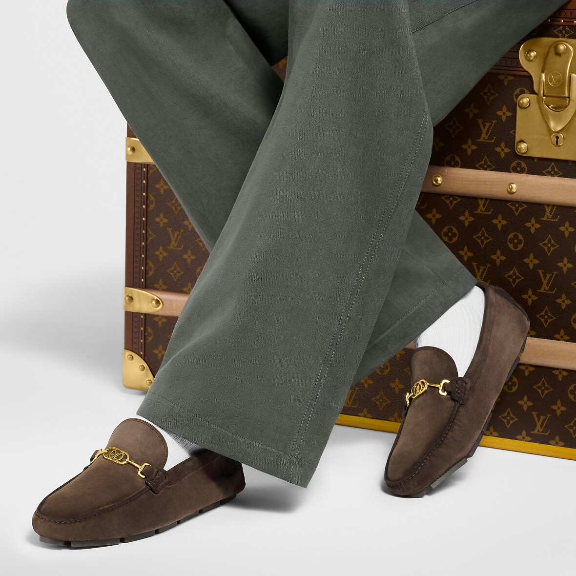 LV Driver Moccasin - Men - Shoes | LOUIS VUITTON