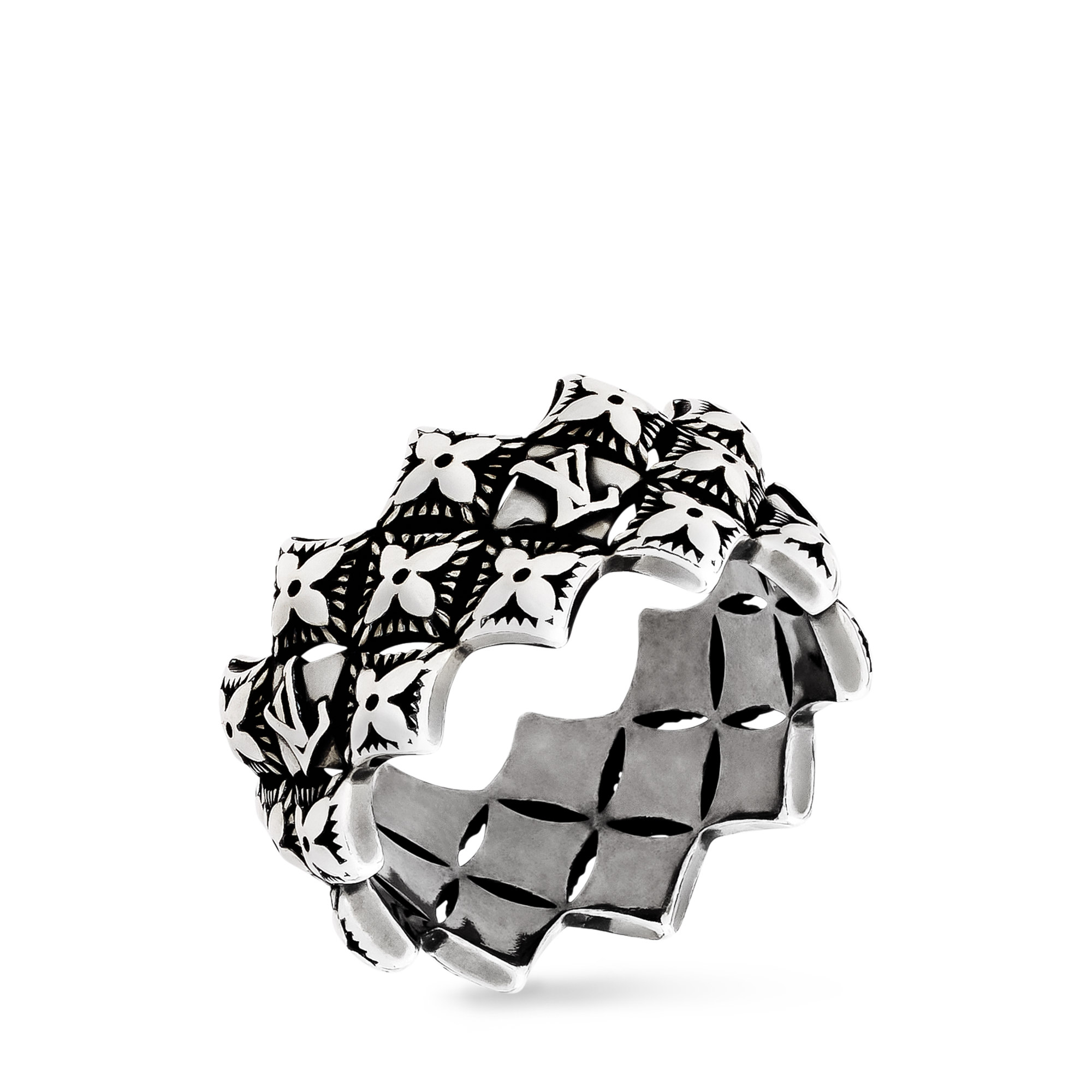 LV Flower Field Ring S00 - Men - Fashion Jewelry | LOUIS VUITTON