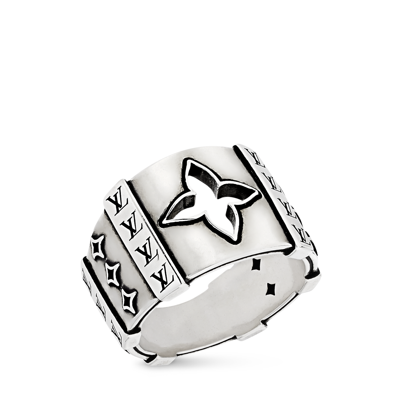 LV Flower XL Ring S00 - Men - Fashion Jewelry | LOUIS VUITTON