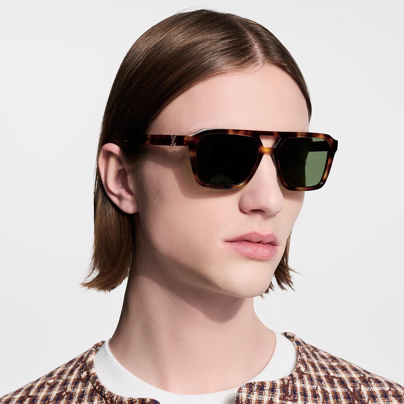 LV Hit Large Square Sunglasses S00 - Men - Accessories | LOUIS VUITTON