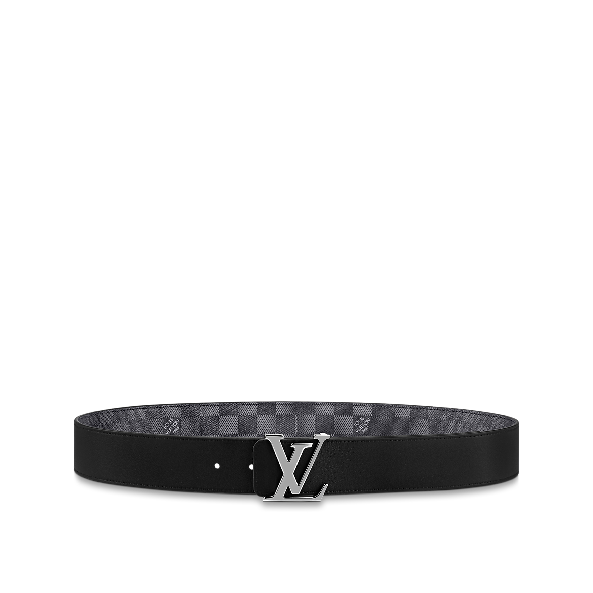 LV Initiales 40mm Reversible Belt Damier Graphite Canvas - Men ...