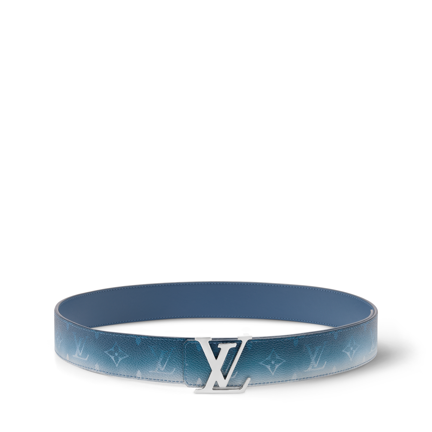 LV Initiales Monogram Pigment 40mm Reversible Belt - Men - Accessories ...