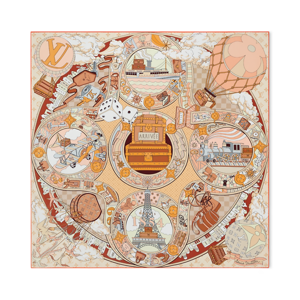 Women's Silk Scarves, Squares, Bandeaus in Luxe Prints | LOUIS VUITTON