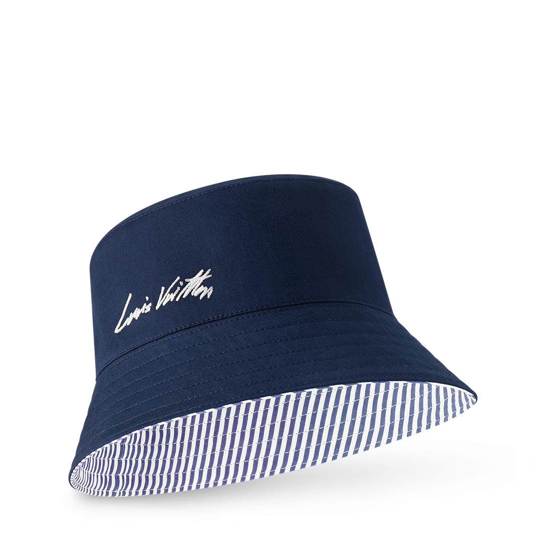 LV League Striped Bucket Hat S00 - Women - Accessories | LOUIS VUITTON