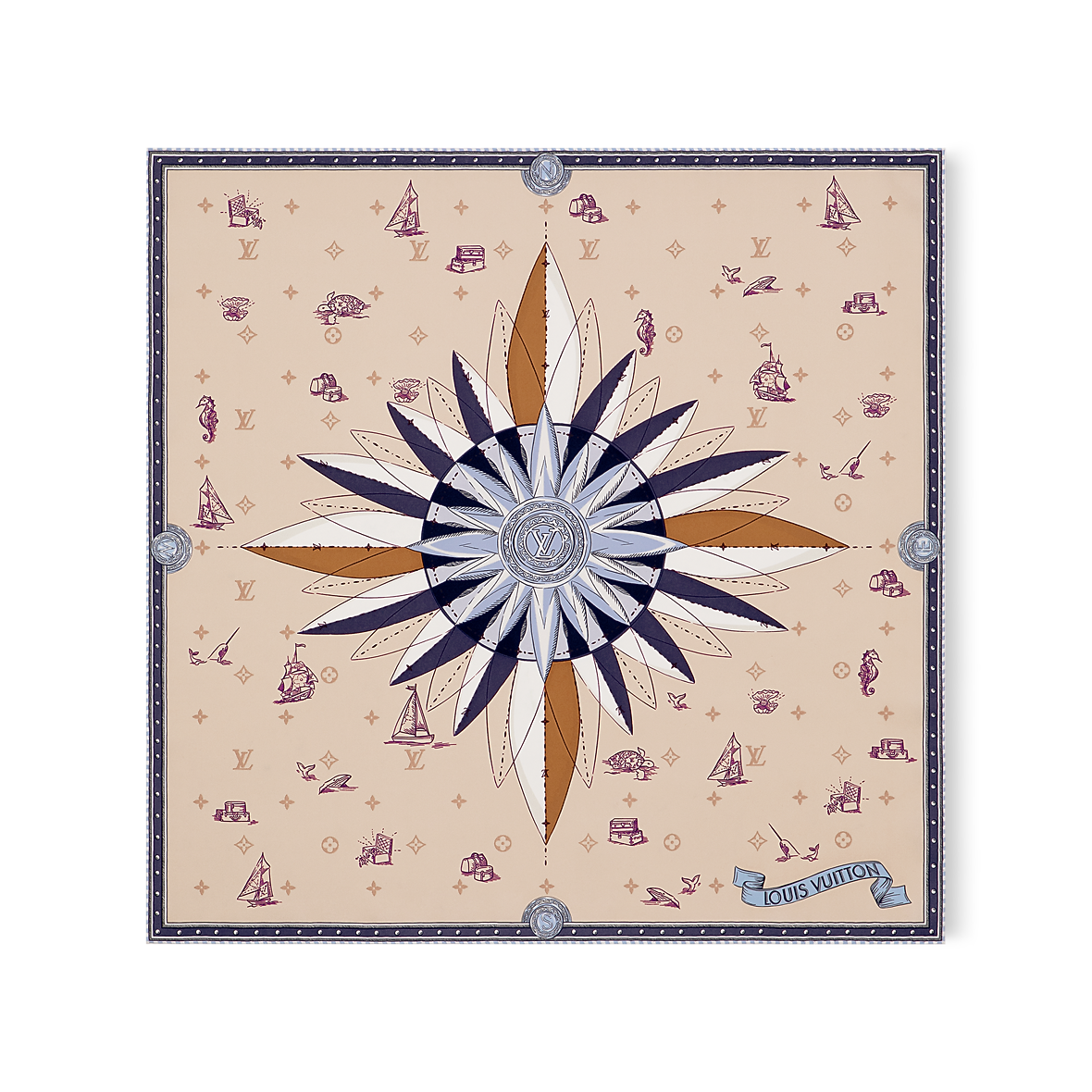 LV Map Square 70 S00 - Women - Accessories | LOUIS VUITTON