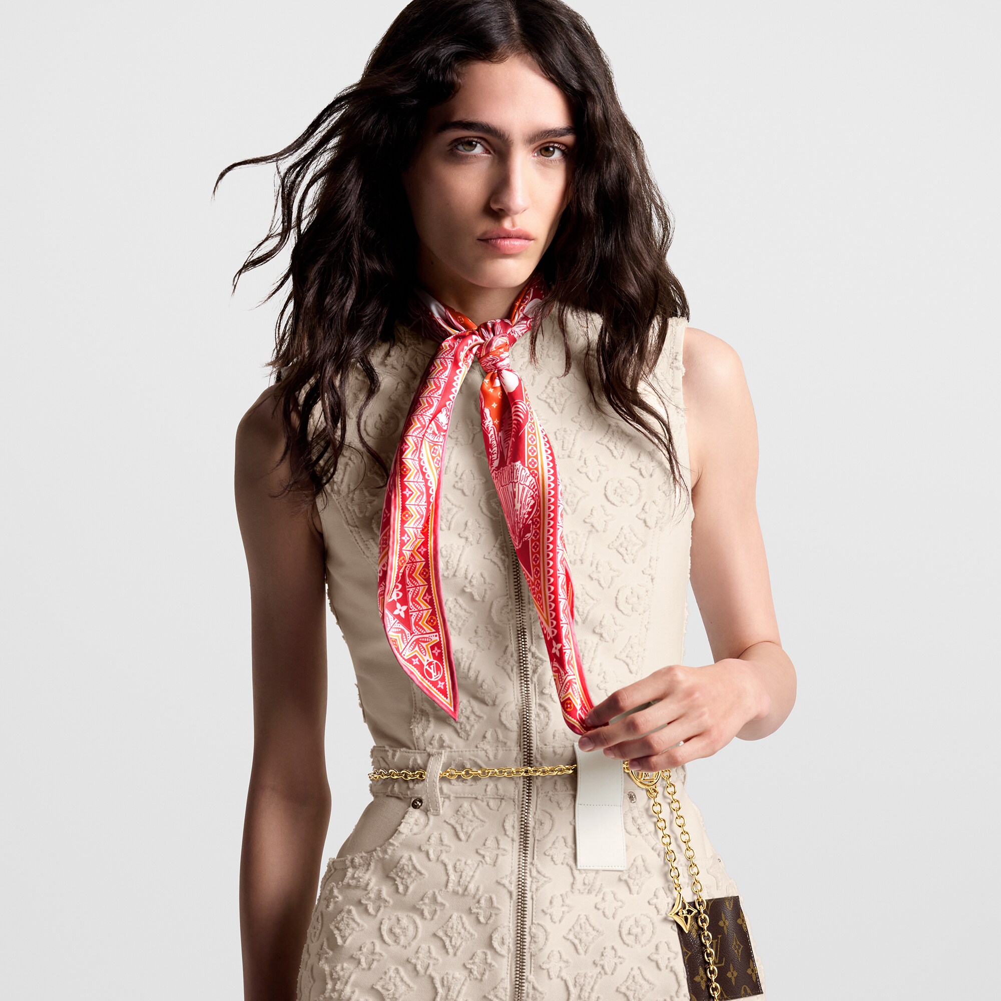 LV Ocean Silk Losange S00 - Women - Accessories | LOUIS VUITTON