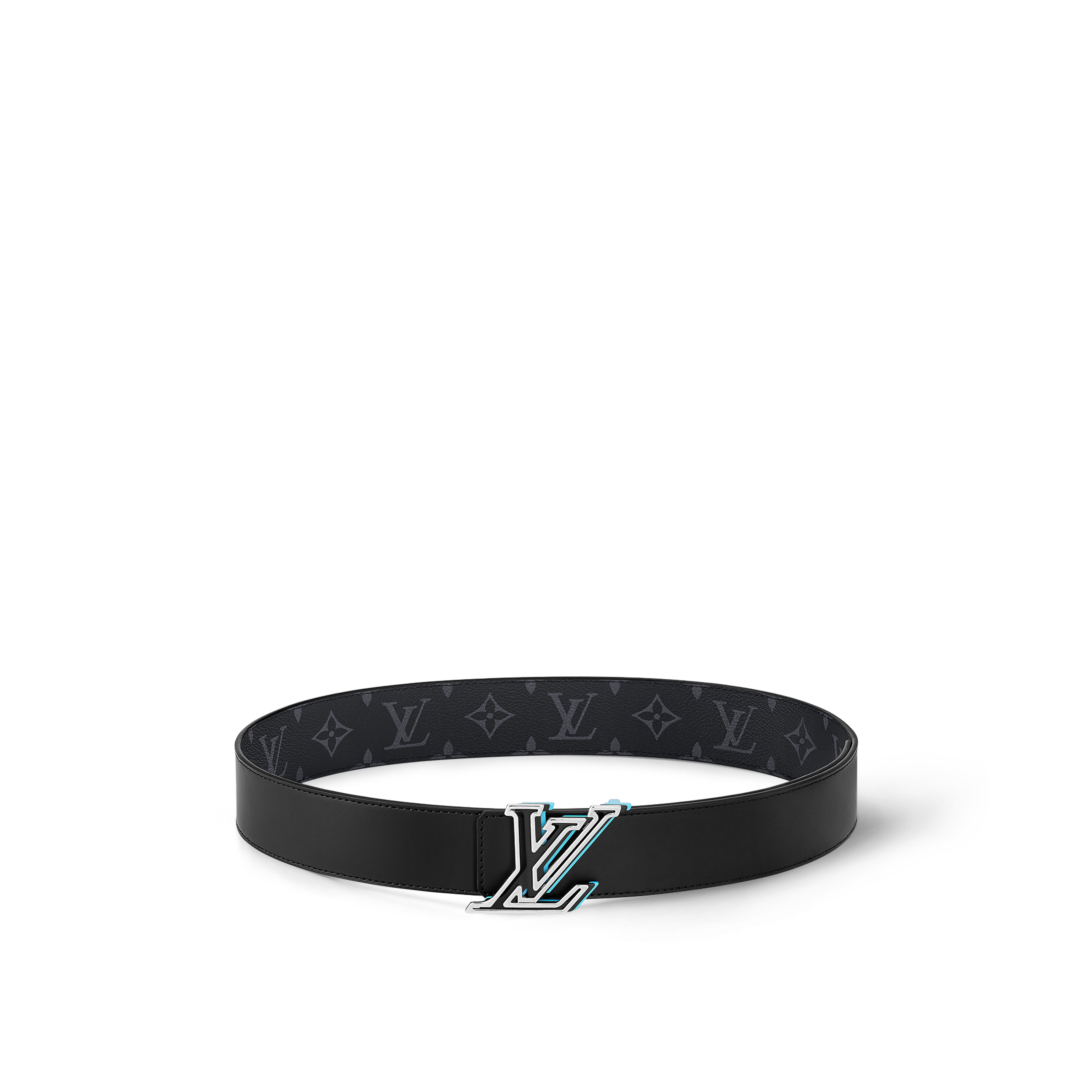 LV Speed 40mm Reversible Belt Monogram Eclipse Canvas - Men ...