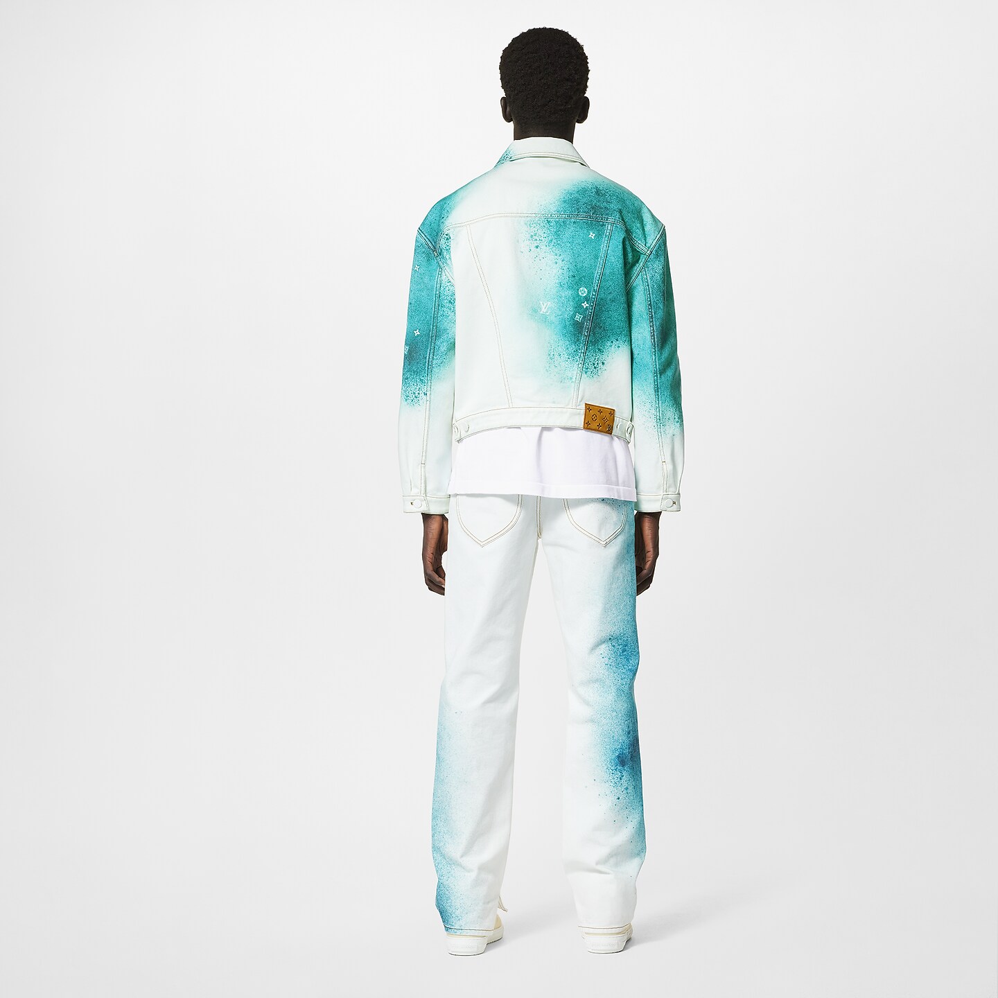 LV Spray Denim Jacket - Men - Ready-to-Wear | LOUIS VUITTON