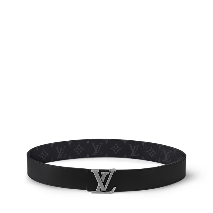 LV Stitch 40mm Reversible Belt Monogram Eclipse Canvas - Men ...