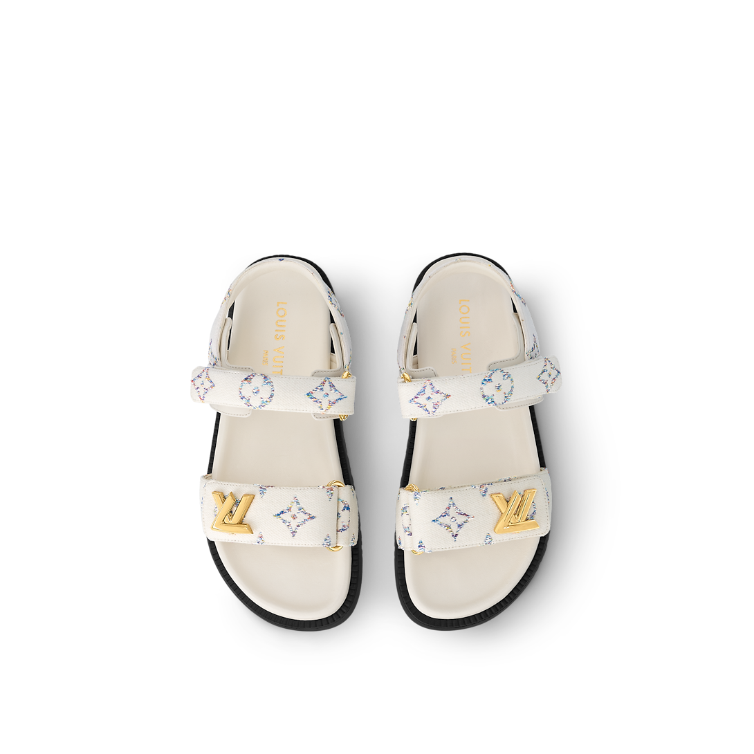 LV Sunset Flat Comfort Sandal - Women - Shoes | LOUIS VUITTON