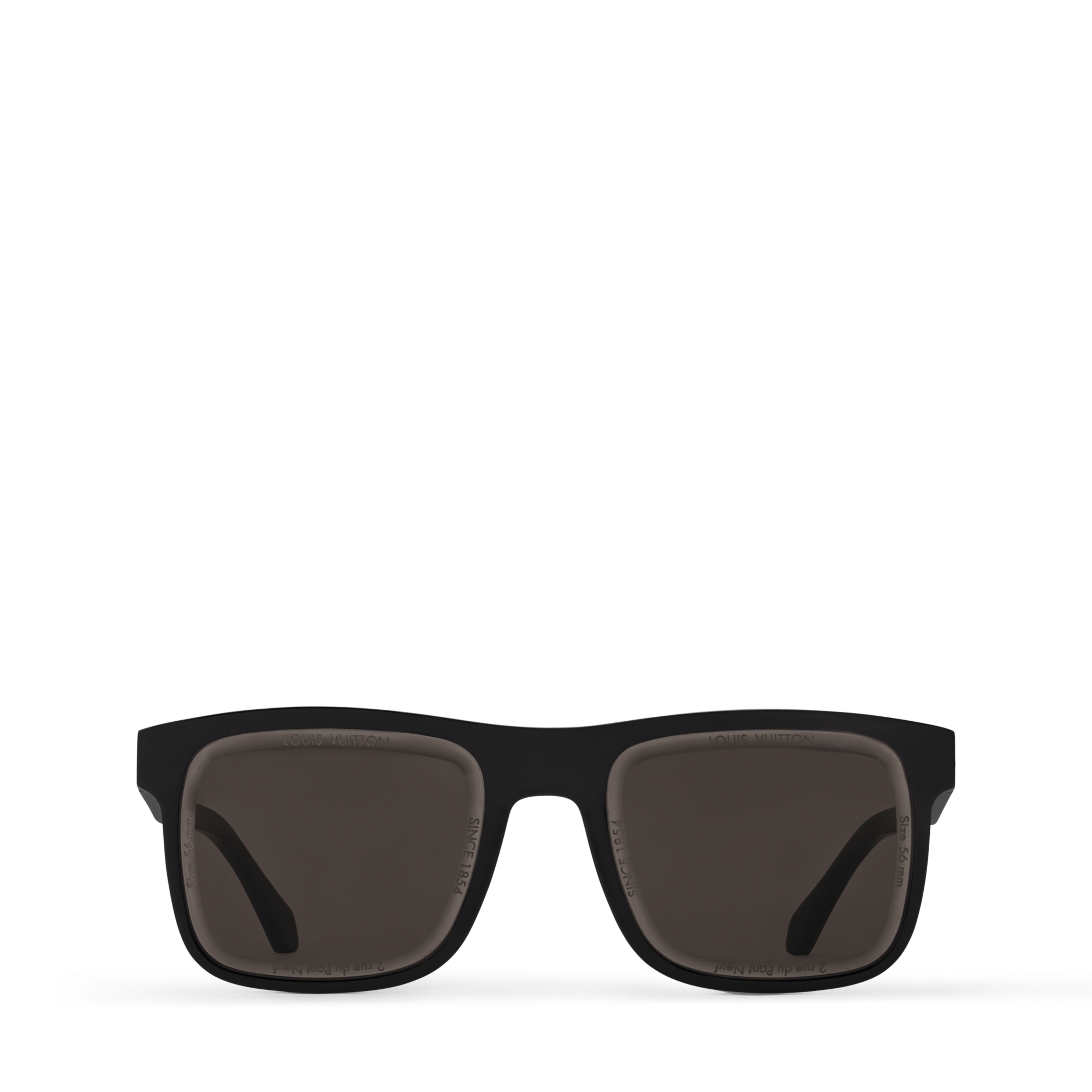 LV Super Vision Daily Large Square Sunglasses S00 - New - For Men ...