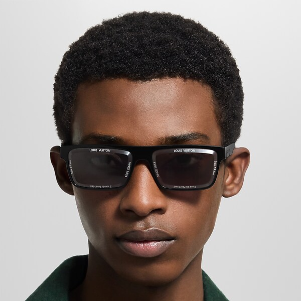 LV Super Vision Daily Low Square Sunglasses S00 - New - For Men | LOUIS ...