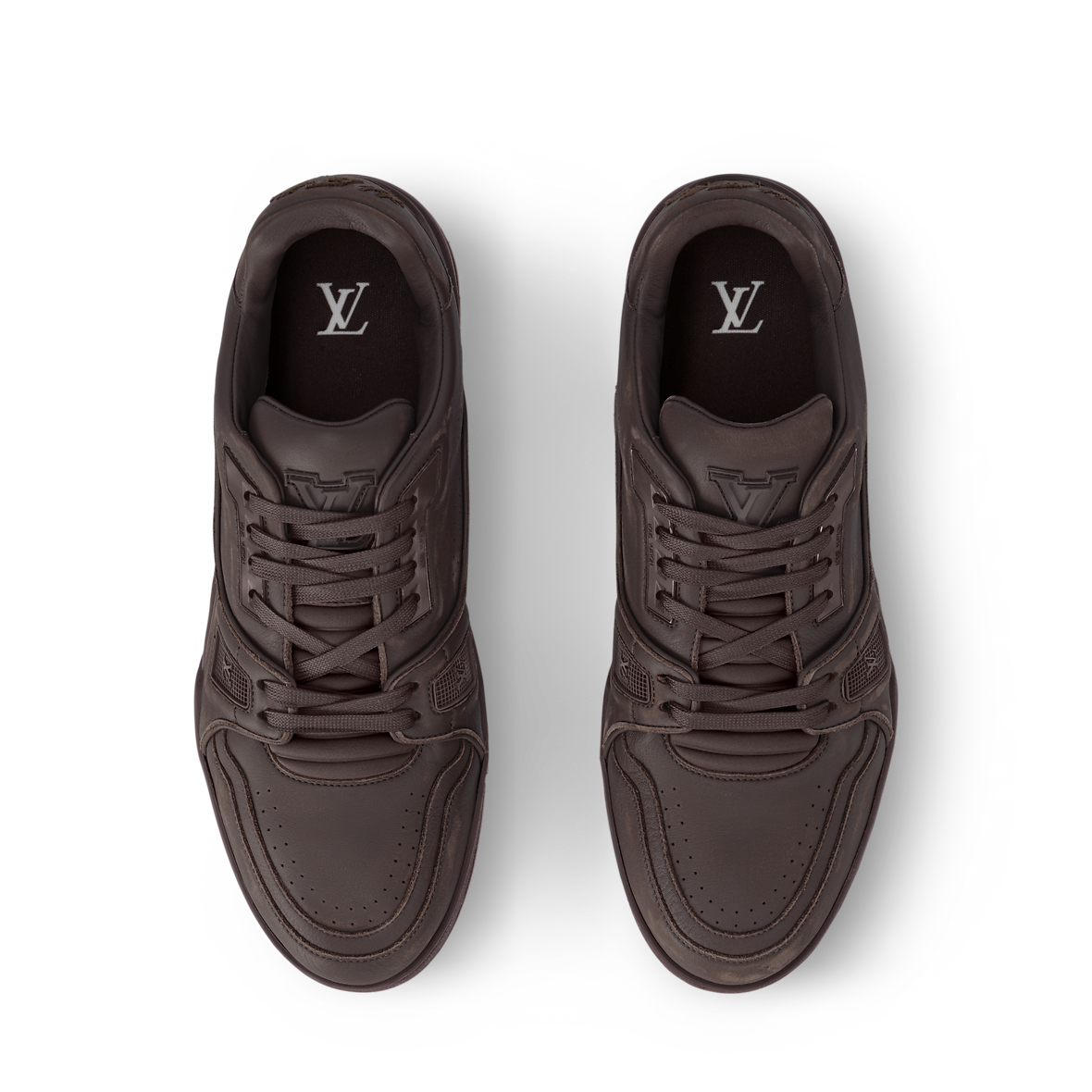 LV Trainer Distressed Sneaker - Men - Shoes | LOUIS VUITTON