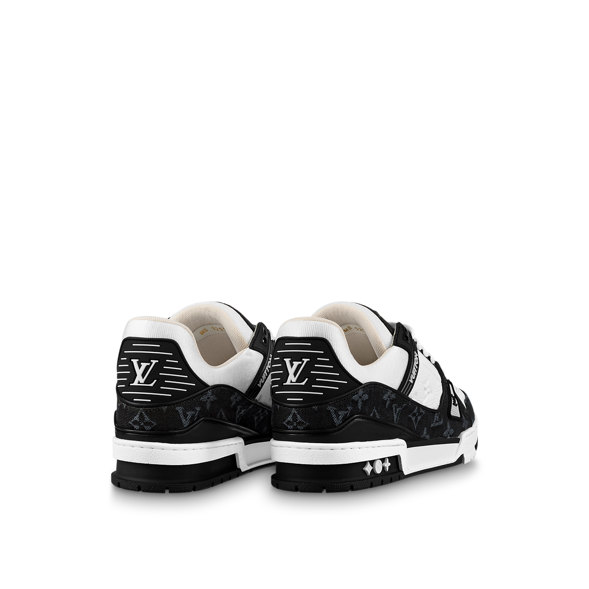 LV Trainer Black Sneaker for Men | LOUIS VUITTON