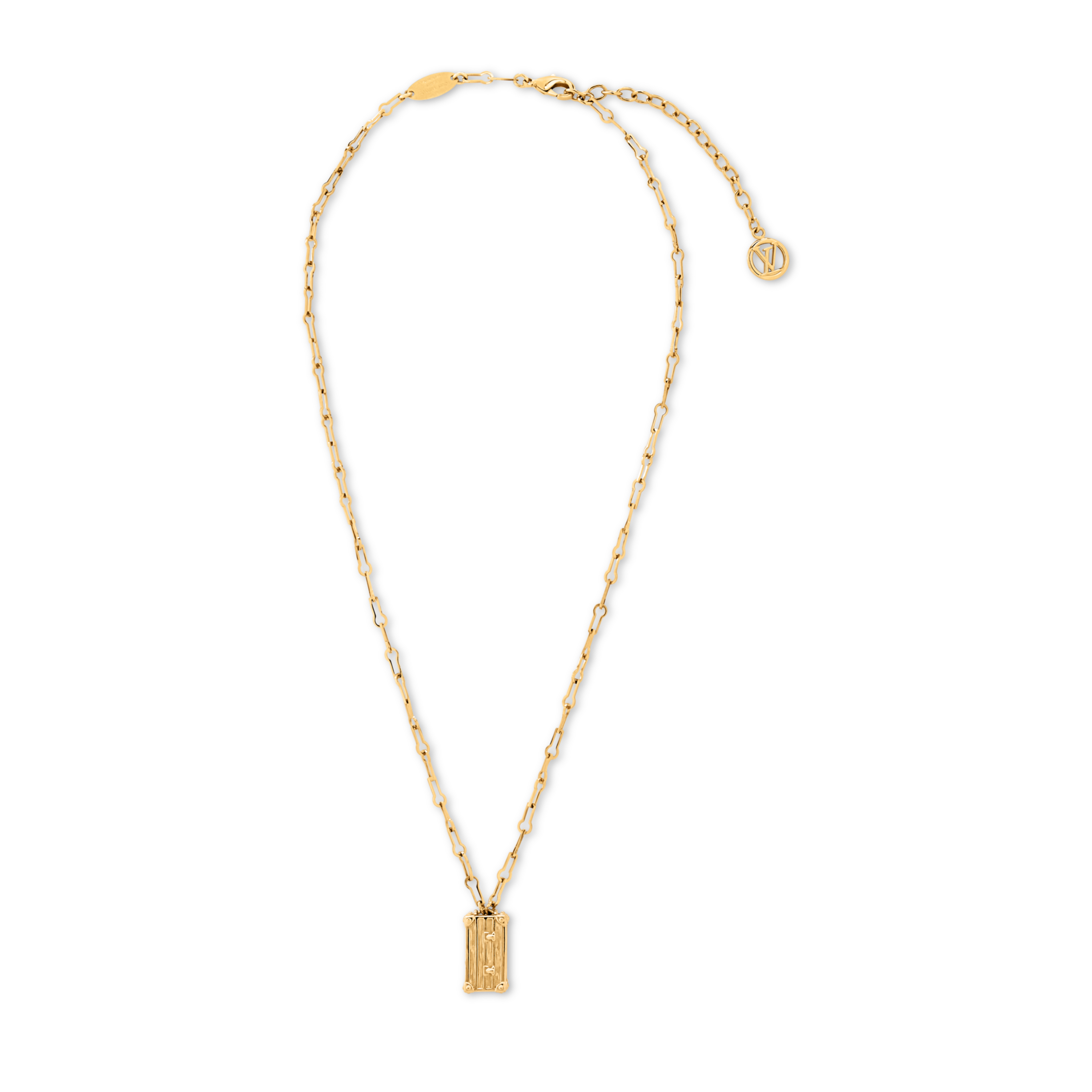LV Trunk Necklace S00 - Women - Fashion Jewelry | LOUIS VUITTON