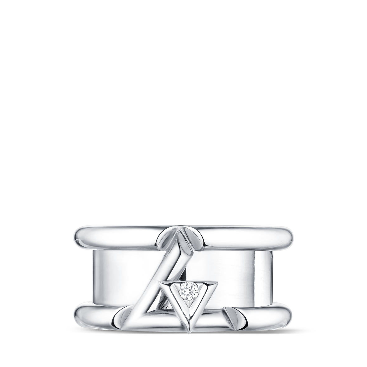 LV Volt One Band Ring, White Gold And Diamond - Jewelry - Categories ...