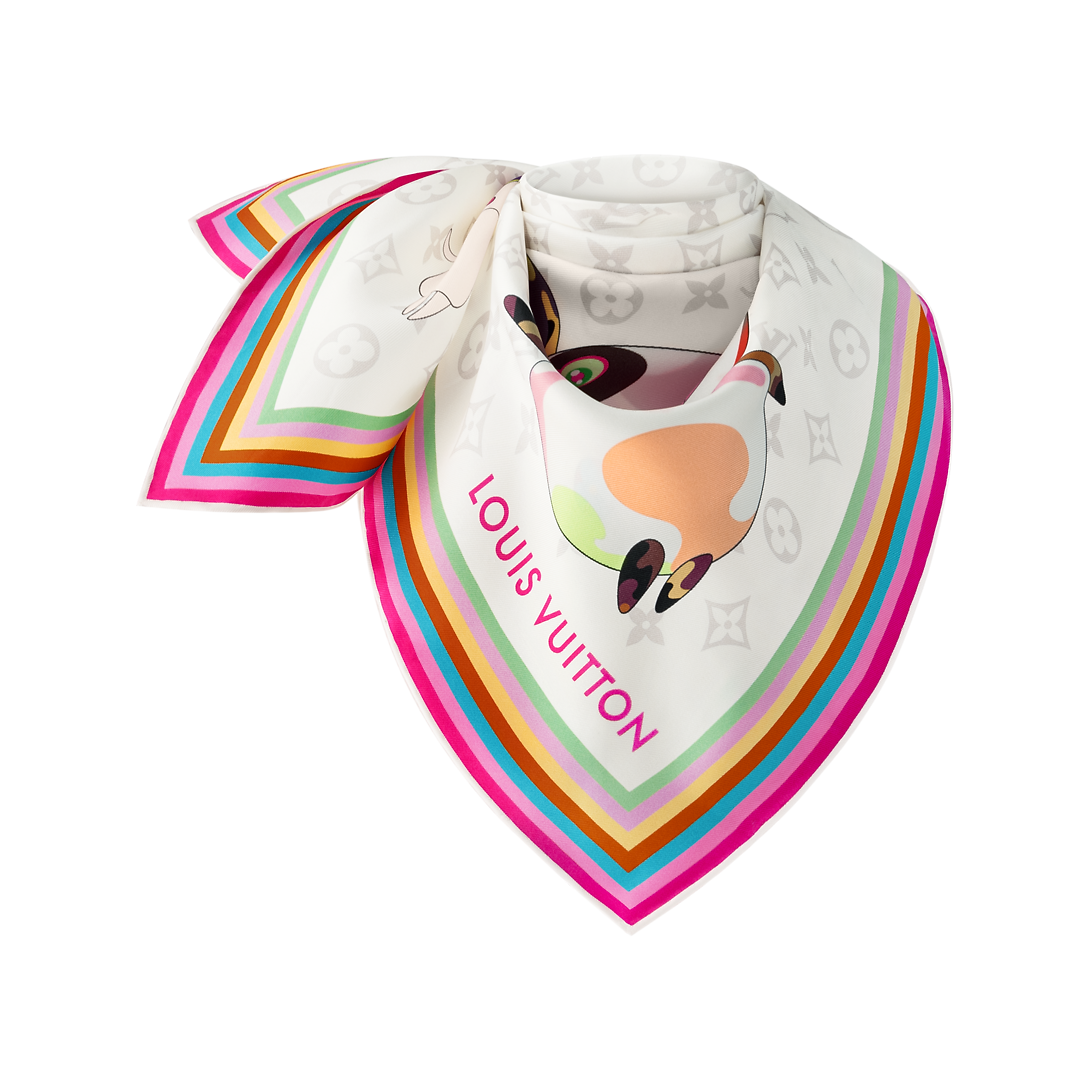 LV x TM Monogram Superflat Characters Square 70 S00 - Women ...