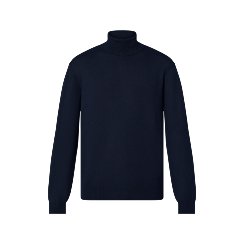 LVSE LV Embossed Turtle Neck - Men - Ready-to-Wear | LOUIS VUITTON