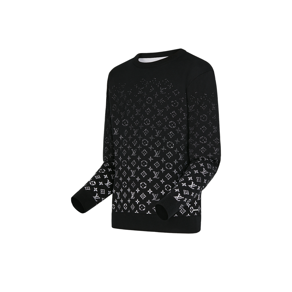 Lvse Monogram Degrade Crewneck - Men - Ready to Wear | LOUIS VUITTON