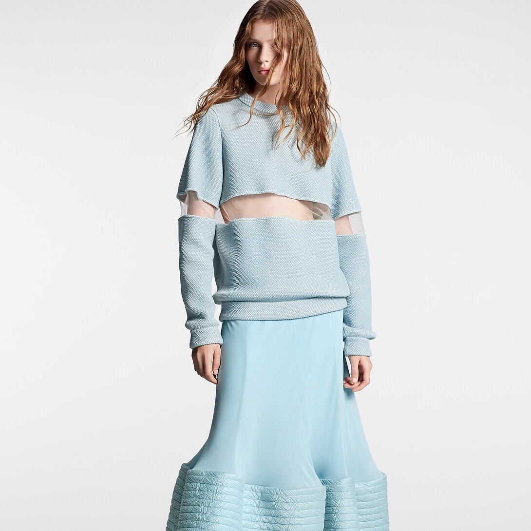 Mermaid Hem Midi Skirt - Women - Ready-to-Wear | LOUIS VUITTON