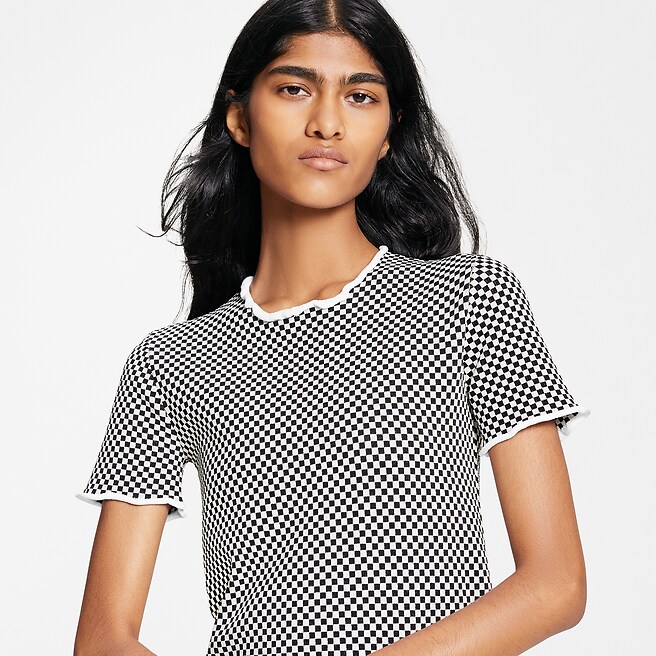 Micro Check Mini Dress - Women - Ready-to-Wear | LOUIS VUITTON