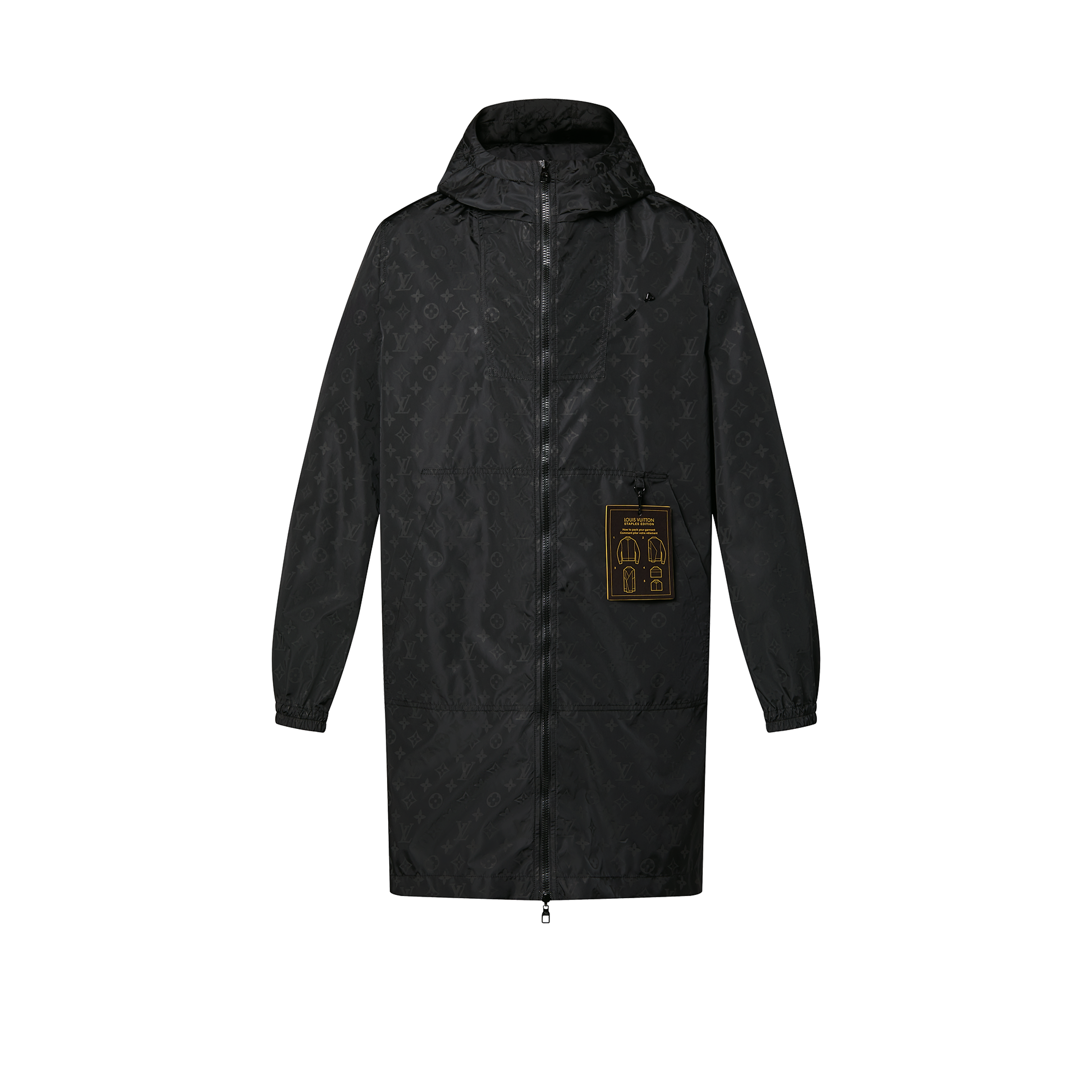 Monogram Mid-Length Nylon Windbreaker - Men - Ready-to-Wear | LOUIS ...