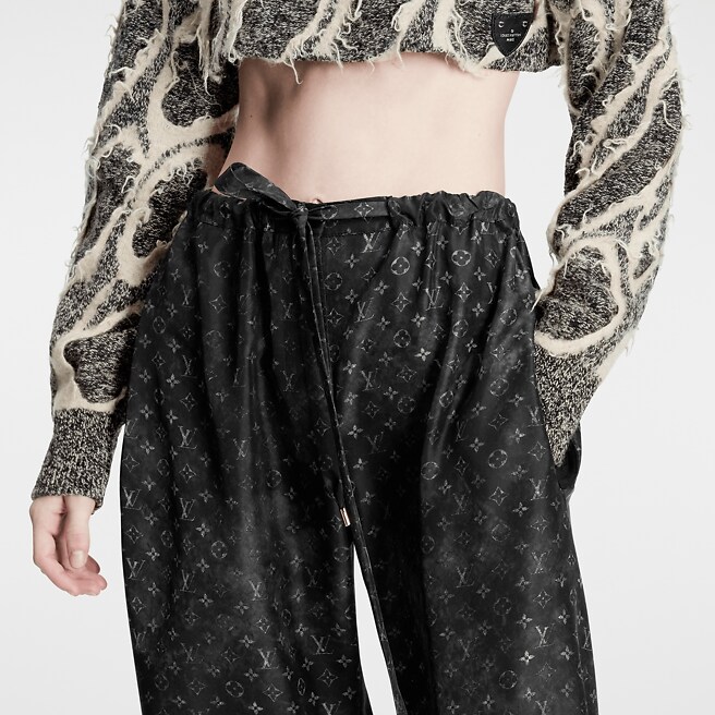 Monogram Cloud Wide-Leg Pants - Women - Ready-to-Wear | LOUIS VUITTON