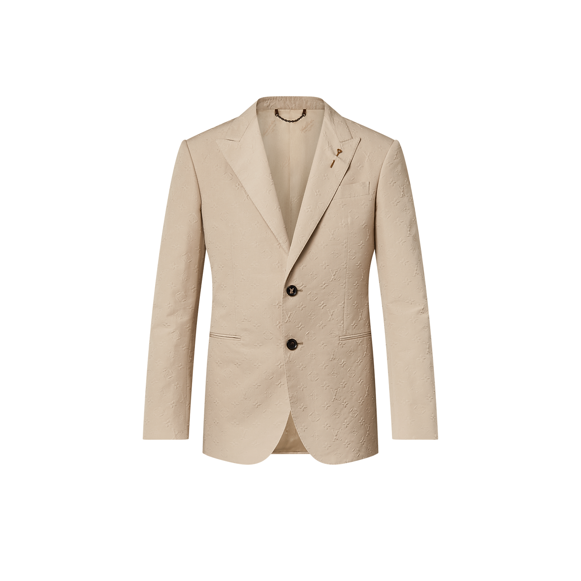 Embossed Monogram Single-Breasted Jacket - Men - Ready-to-Wear | LOUIS ...