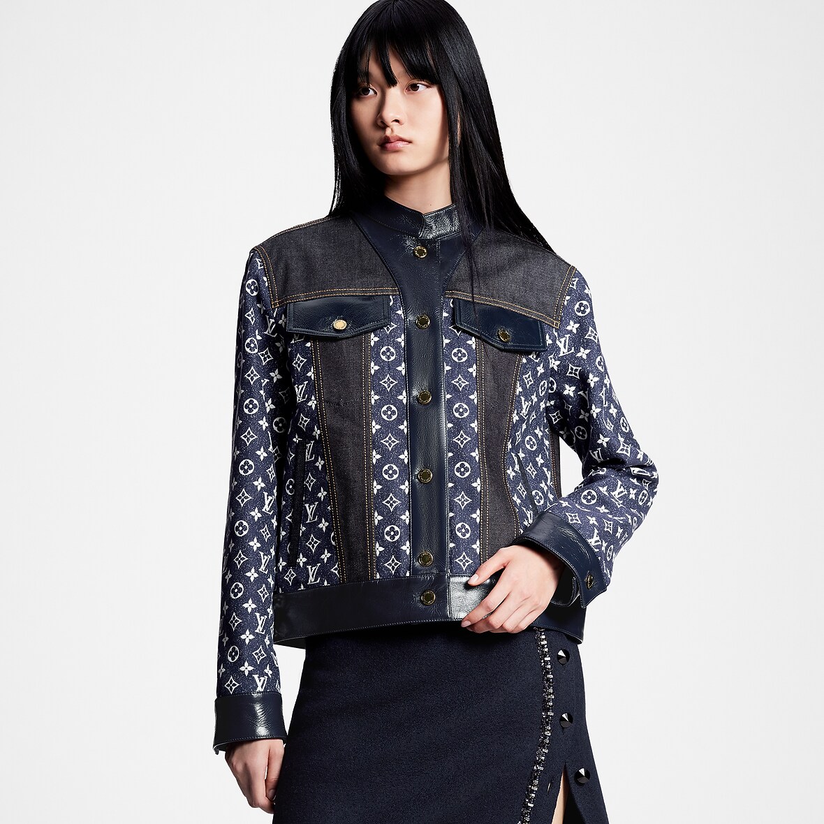 Monogram Denim Jacket - Women - Ready-to-Wear | LOUIS VUITTON