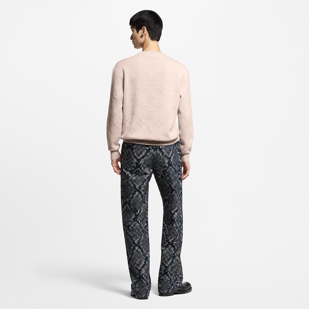 Monogram Embossed Pullover - Men - Ready-to-Wear | LOUIS VUITTON