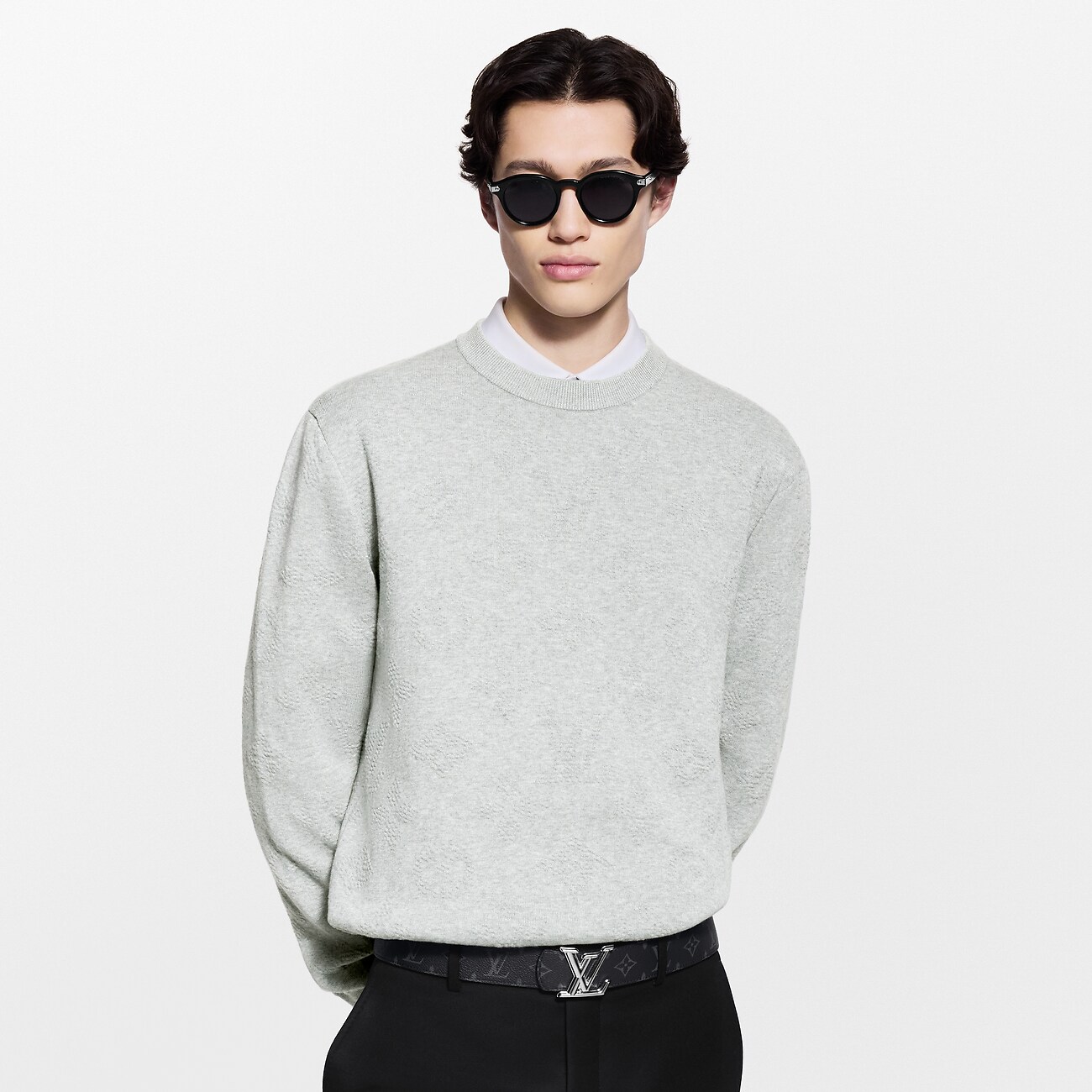 Monogram Embossed Pullover - Men - Ready-to-Wear | LOUIS VUITTON