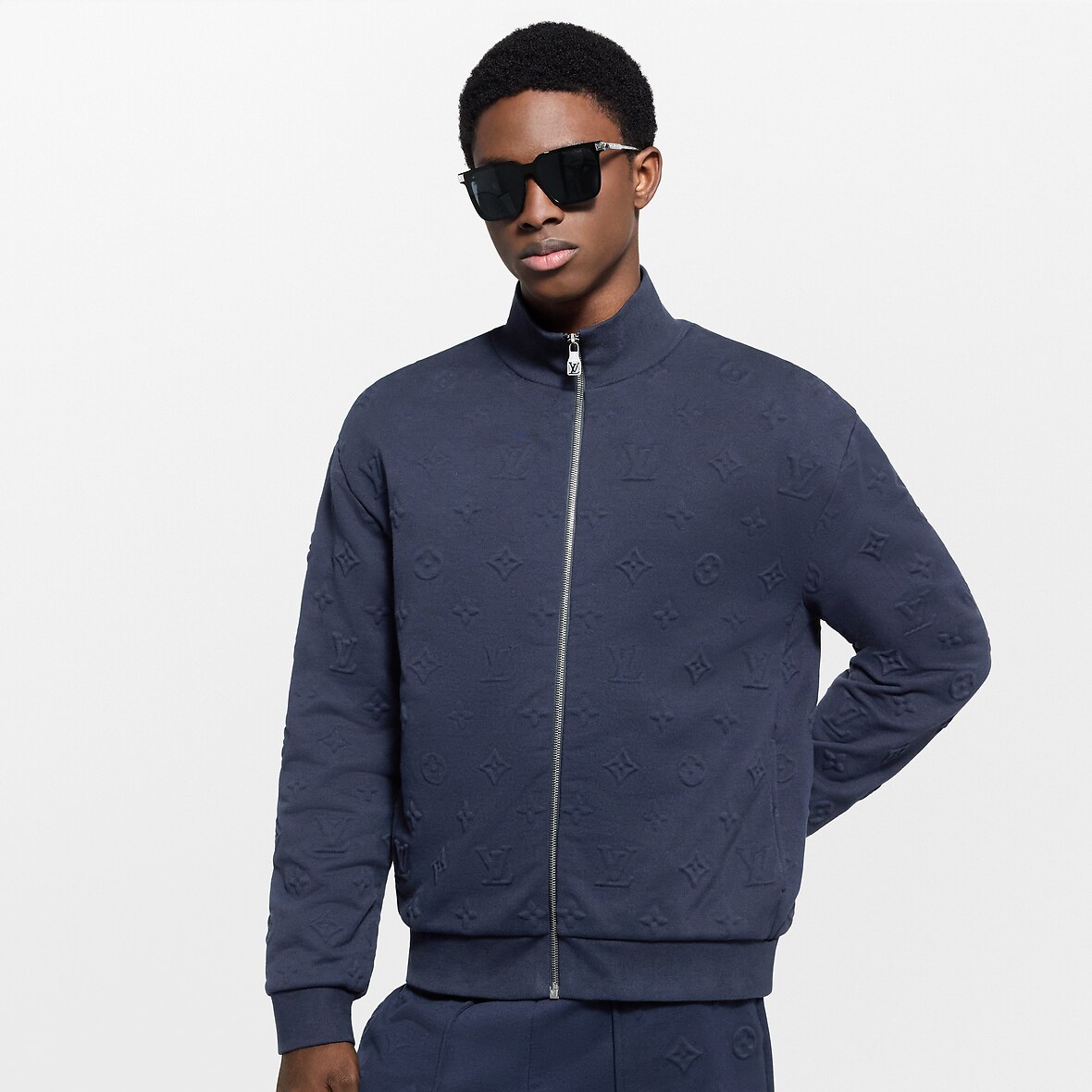 Monogram Embossed Track Top - Men - Ready-to-Wear | LOUIS VUITTON