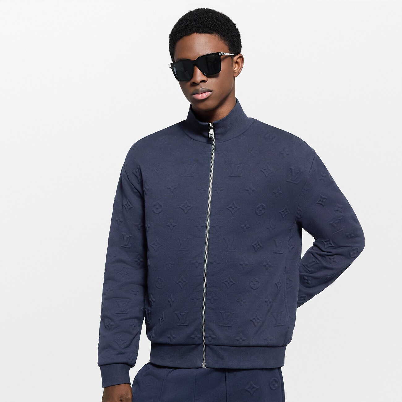 Monogram Embossed Track Top - Men - Ready-to-Wear | LOUIS VUITTON
