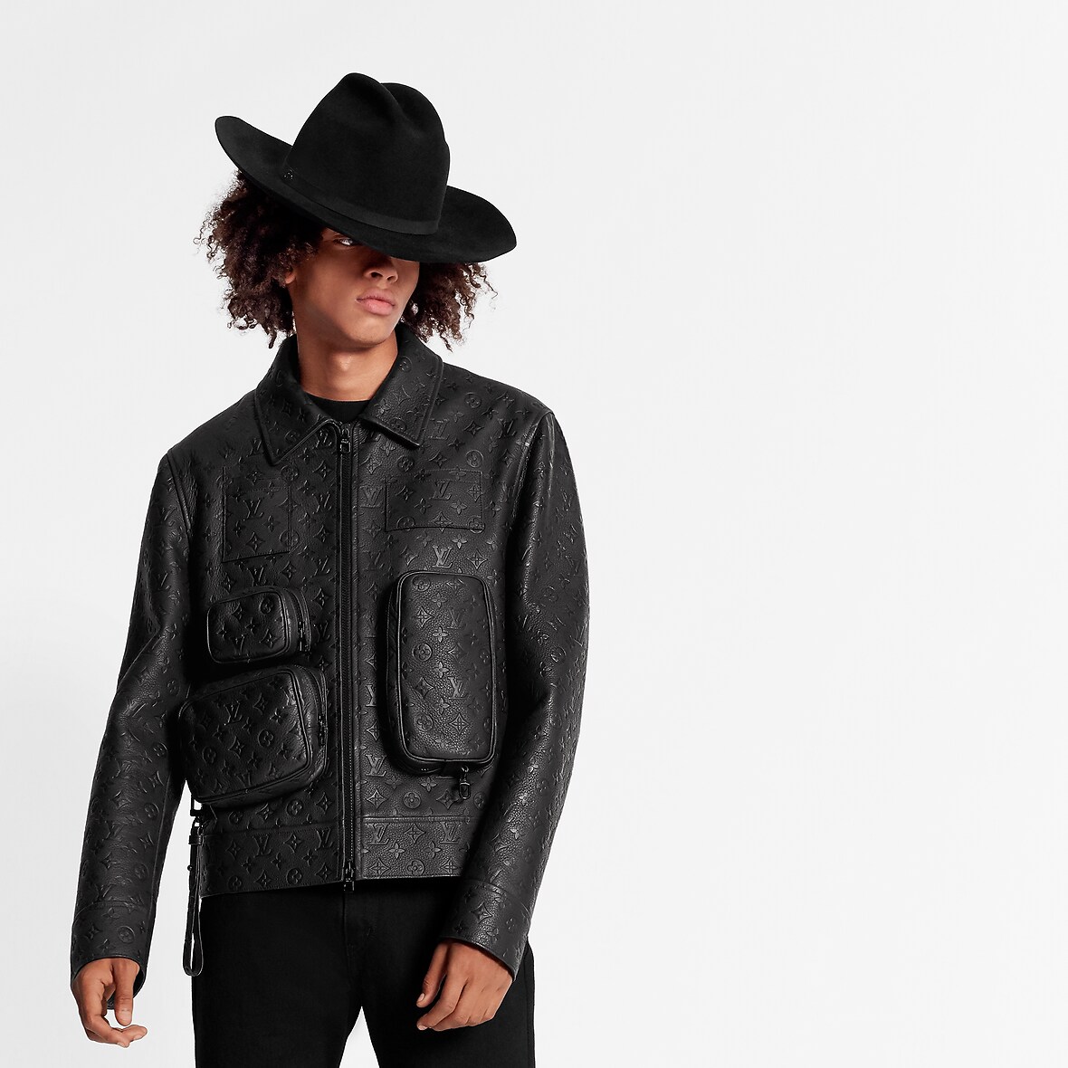 Monogram Embossed Utility Jacket - Men - Ready-to-Wear | LOUIS VUITTON