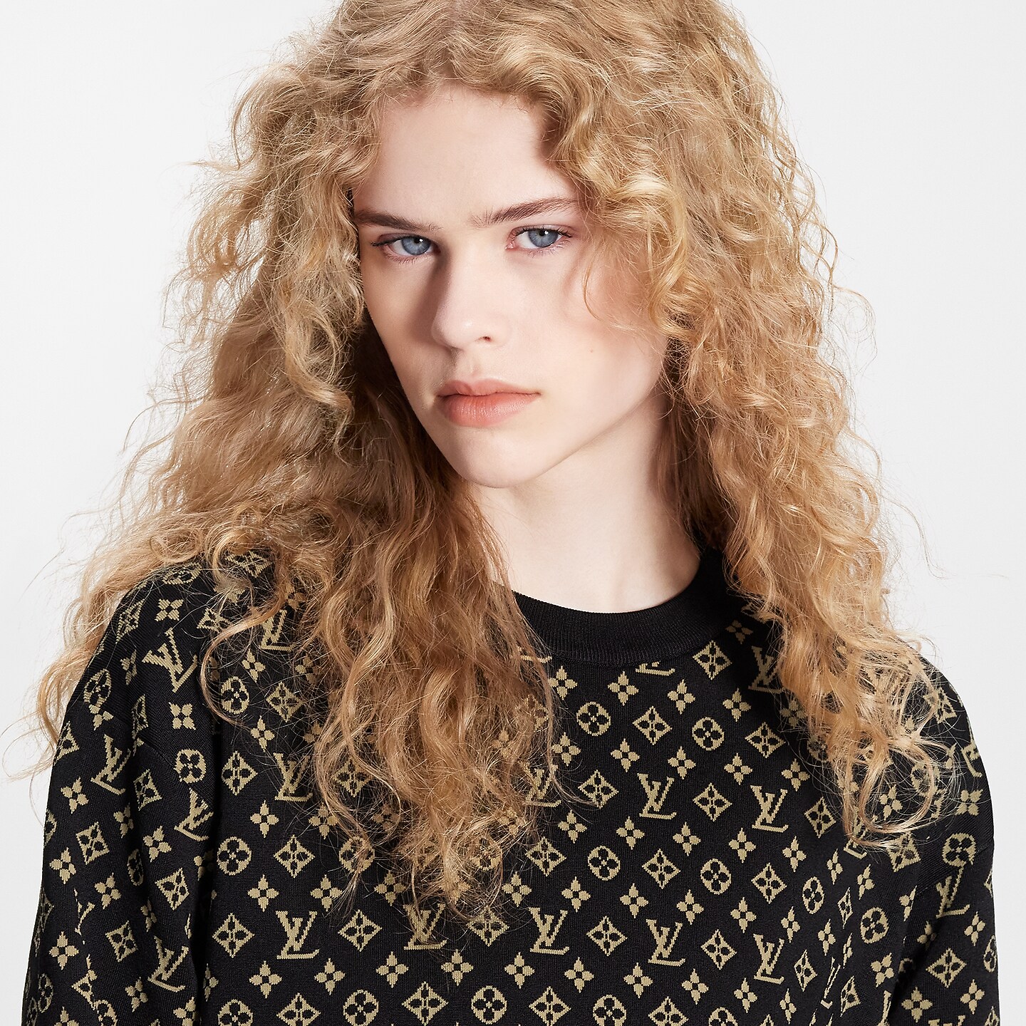 Monogram Jacquard Pullover - Women - Ready-to-Wear | LOUIS VUITTON
