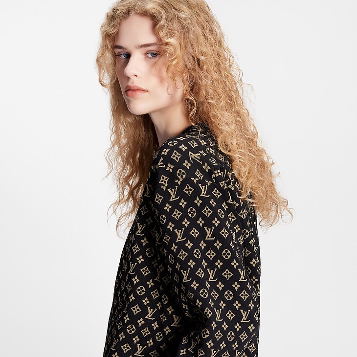 Monogram Jacquard Pullover - Women - Ready-to-Wear | LOUIS VUITTON