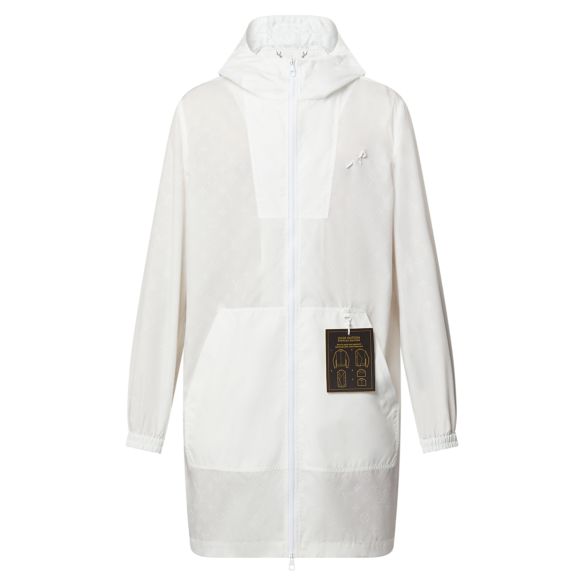 Monogram Mid-Length Nylon Windbreaker - Men - Ready-to-Wear | LOUIS ...