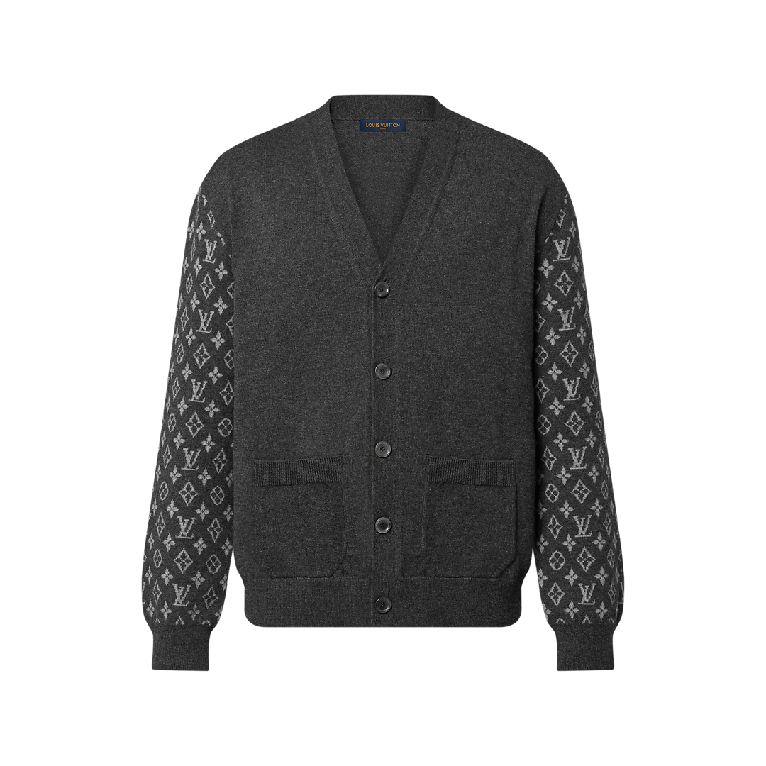 Monogram Mix Cashmere Cardigan - Men - Ready-to-Wear | LOUIS VUITTON