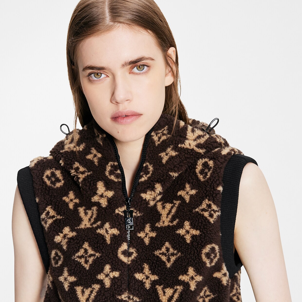 Monogram Teddy Sleeveless Jacket - Women - Ready-to-Wear | LOUIS VUITTON