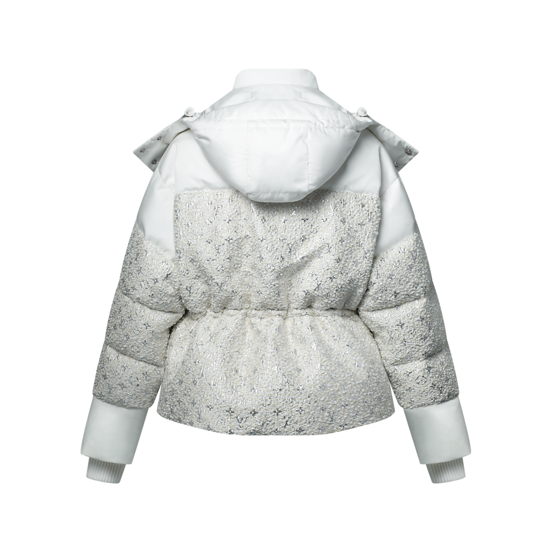 Monogram Tweed Puffer Jacket - Women - Ready-to-Wear | LOUIS VUITTON