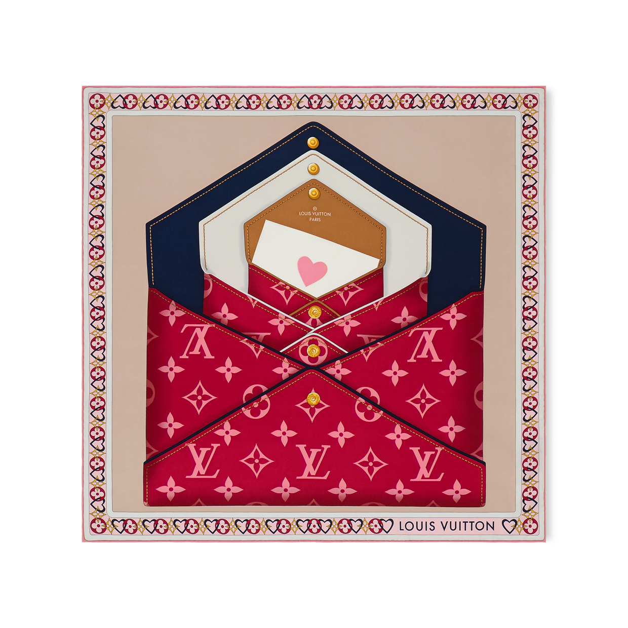 Women's Silk Scarves, Squares, Bandeaus in Luxe Prints | LOUIS VUITTON