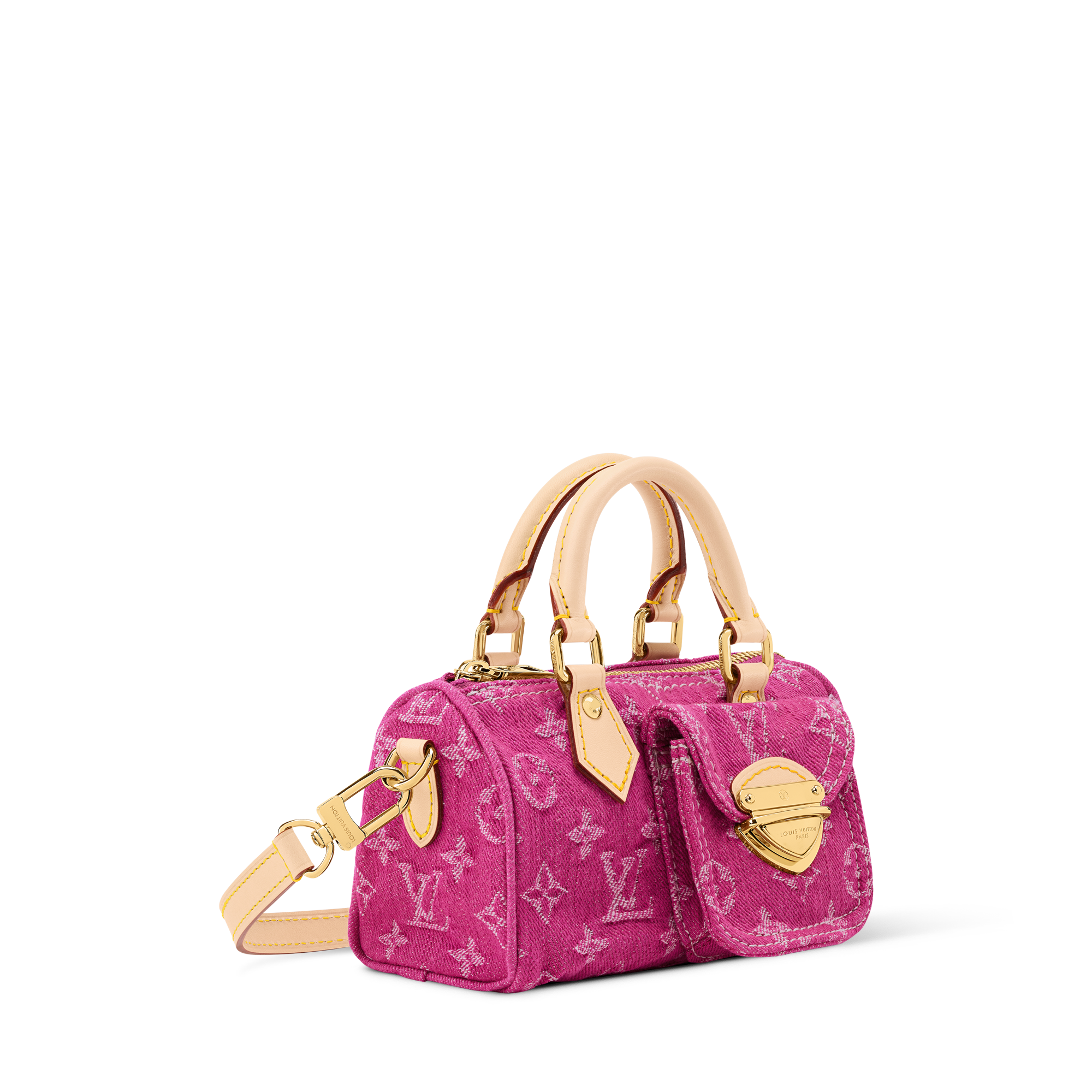 Nano Speedy Monogram Denim - Women - Small Leather Goods | LOUIS VUITTON