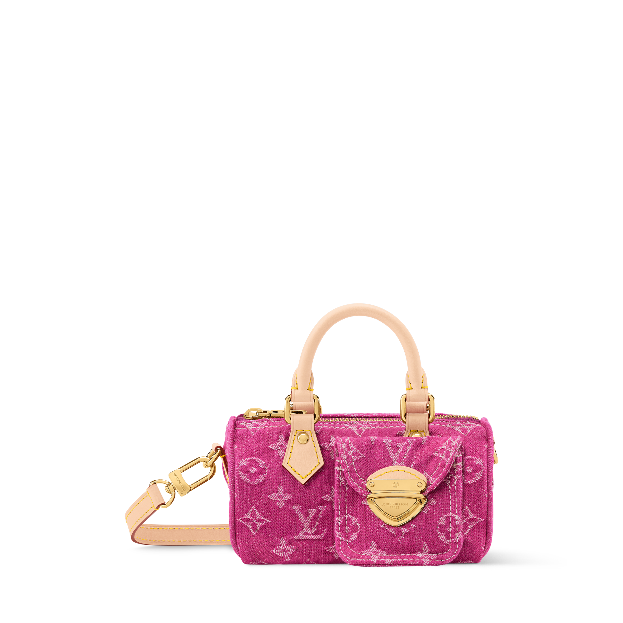Nano Speedy Monogram Denim - Women - Small Leather Goods | LOUIS VUITTON
