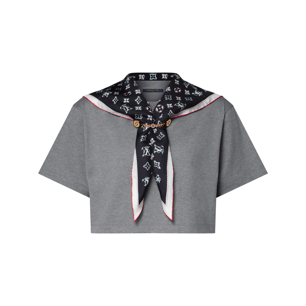 Nautical Scarf Crop Top - Women - Ready-to-Wear | LOUIS VUITTON