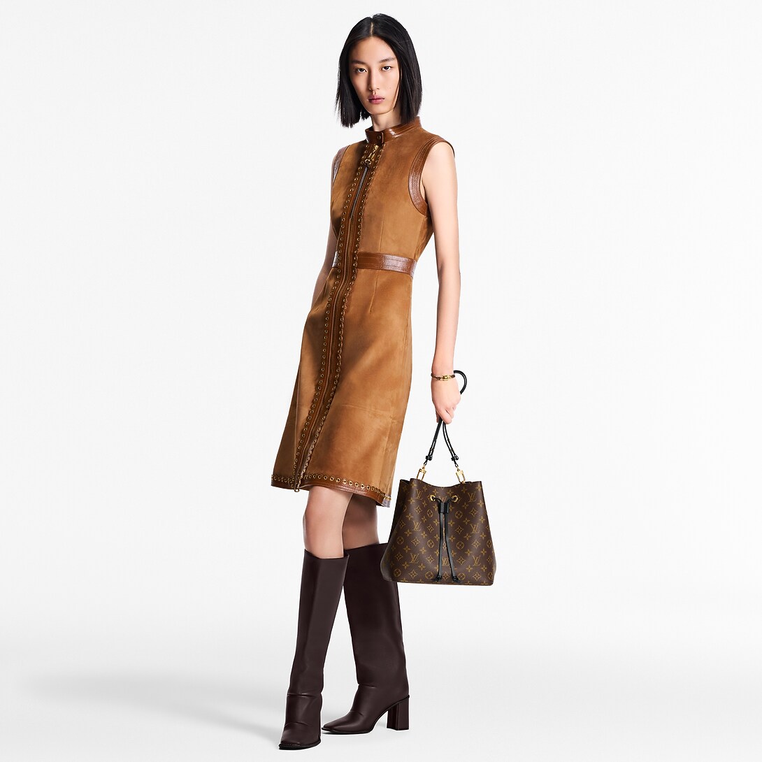 Luxury Monogram Canvas and Leather Handbag Neonoe | LOUIS VUITTON