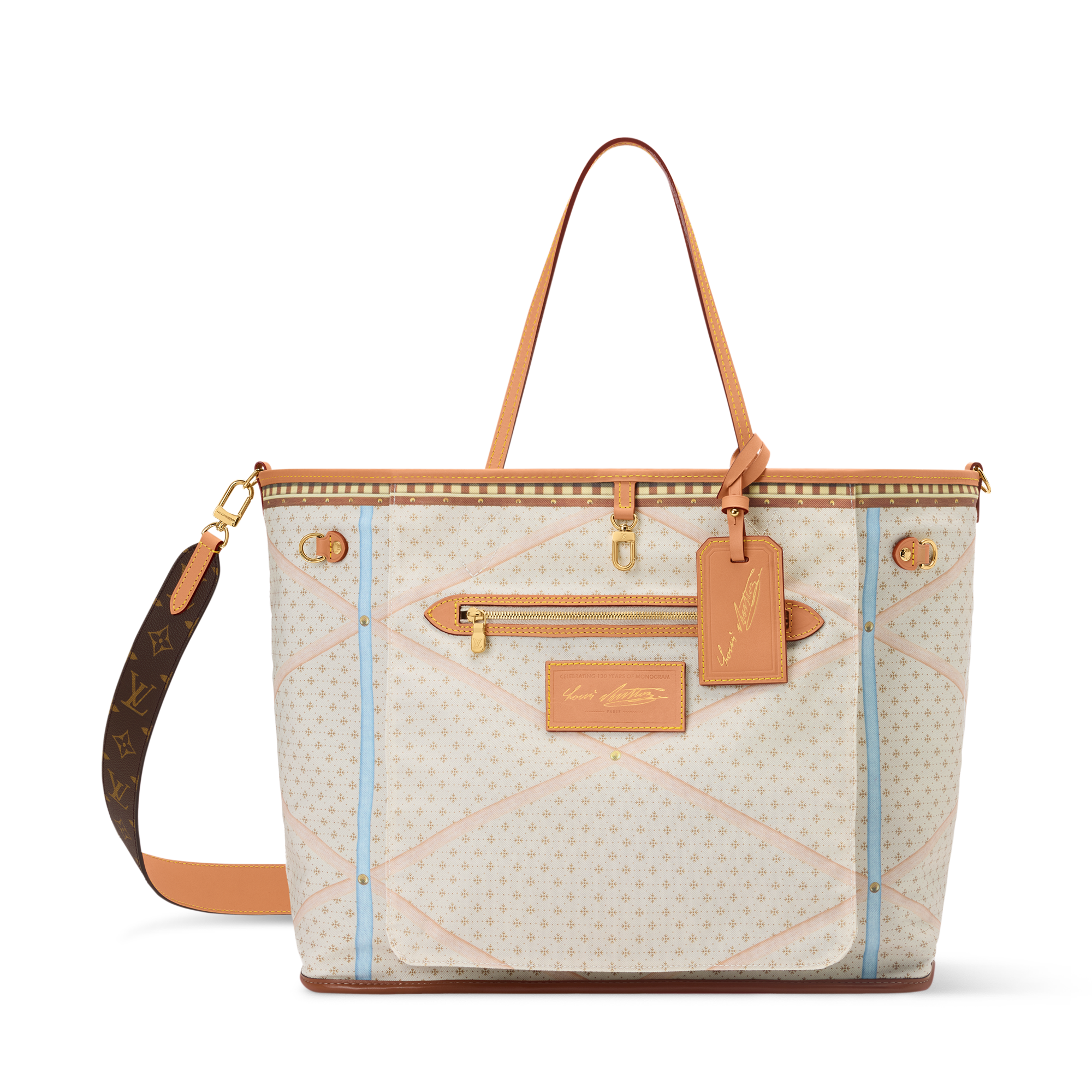 LV Neverfull Open Top Tote Bag | LV Icons | LOUIS VUITTON
