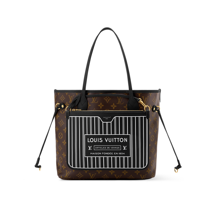 LV Neverfull Open Top Tote Bag | LV Icons | LOUIS VUITTON