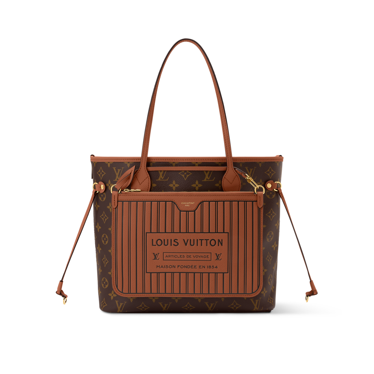 LV Neverfull Open Top Tote Bag | LV Icons | LOUIS VUITTON