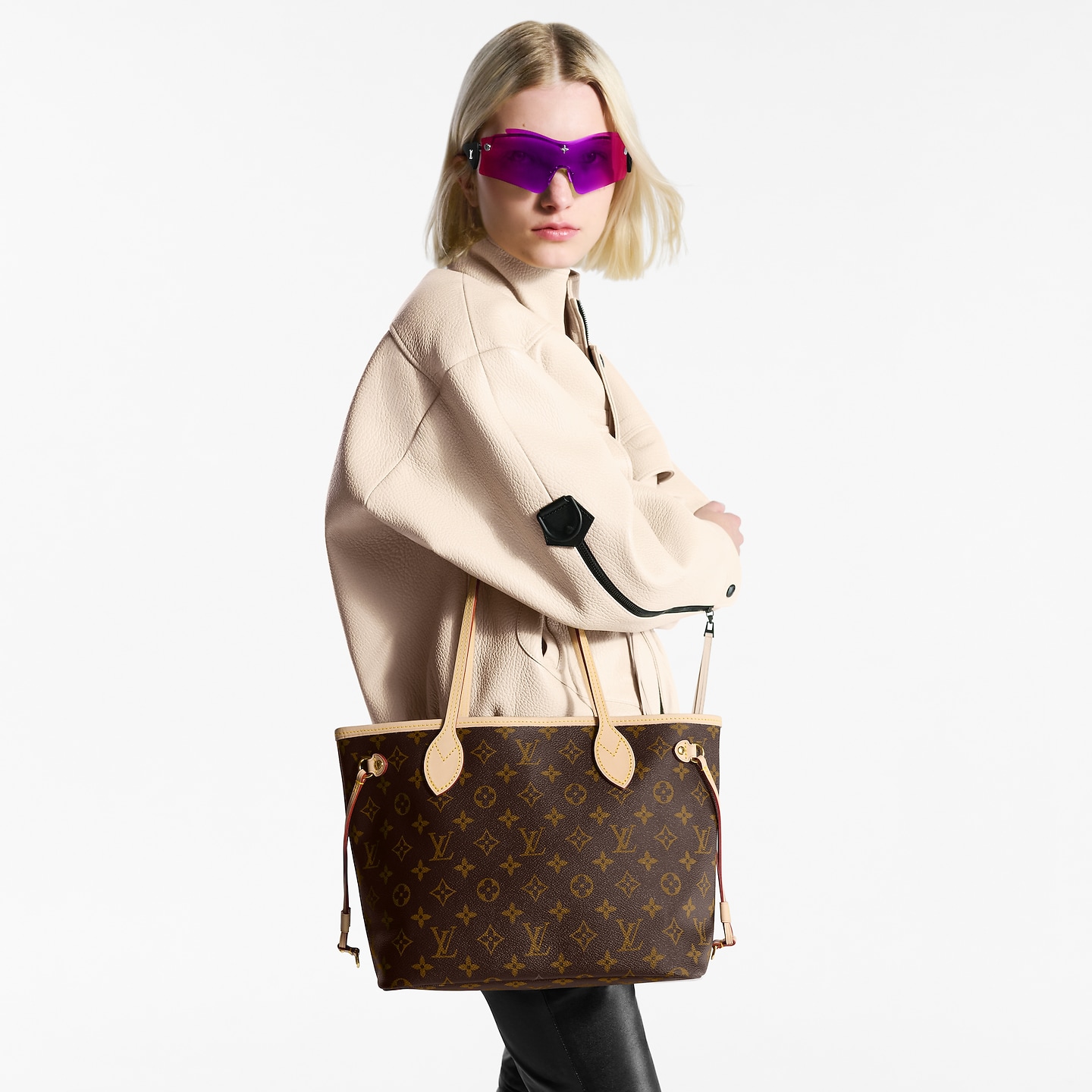 Neverfull PM Monogram Petite Size Brown Tote | LOUIS VUITTON