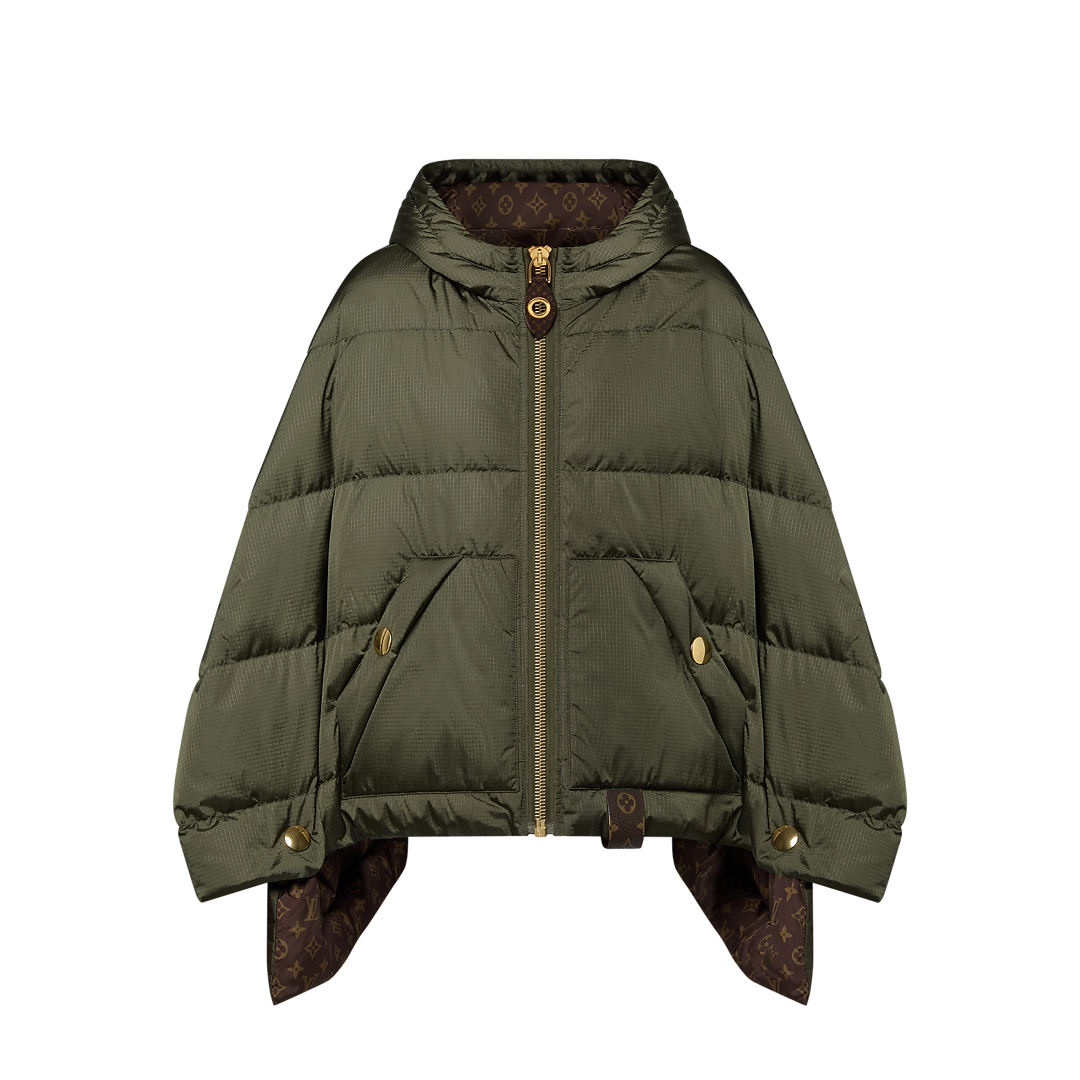 Padded Puffer Cape - Women - Ready-to-Wear | LOUIS VUITTON